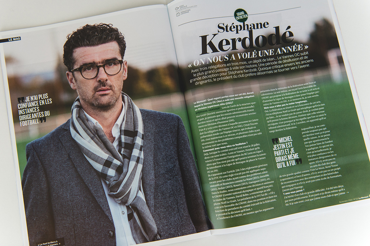 Stéphane Kerdodé Co-Président du VOC - Sébastien Caverne Photographe